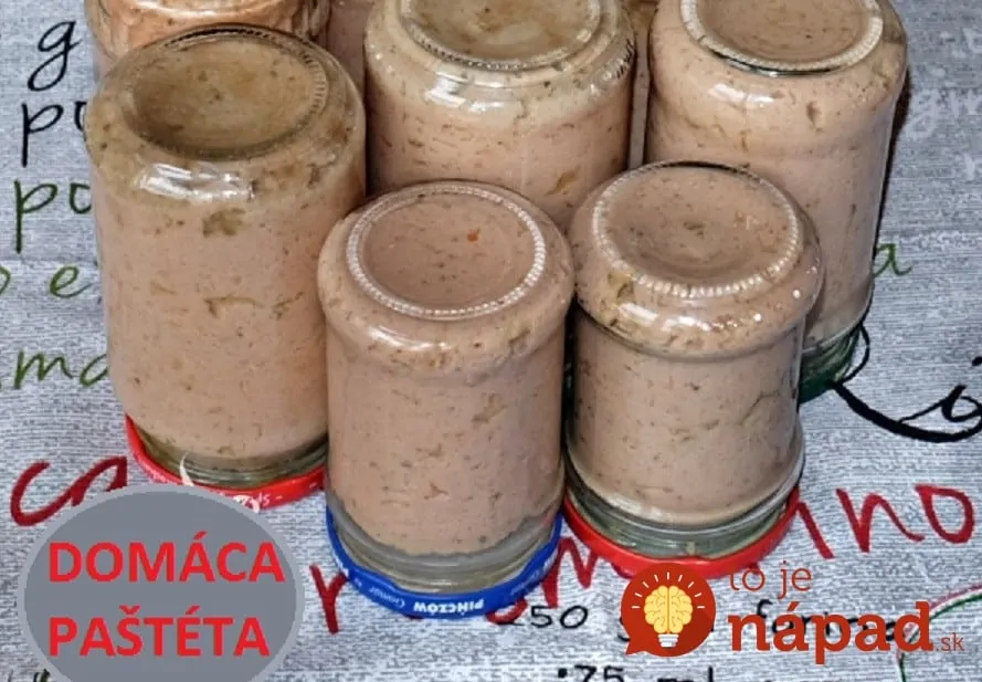 Špičková domáca paštéta na cesty, alebo rýchlu večeru: Vyskúšajte a na ...