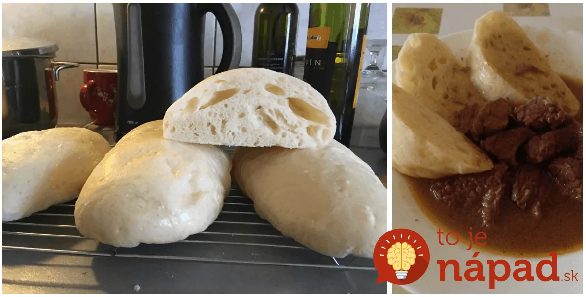 Parená kysnutá knedľa, ktorá je mäkká ako pavučinka a vždy sa vydarí ...