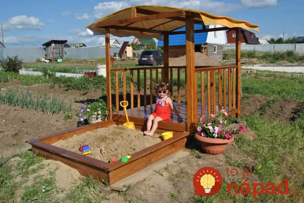 Za lacný peniaz zhotovili svojim deťom parádne mini pieskovisko: V ...