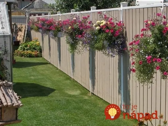 Úžasné nápady, ako vylepšiť starý plot a zamaskovať škaredý betón: 18 ...