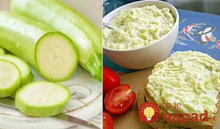 Prvotriedna cuketová nátierka s cesnakom: V lete na chlebíčky a ...