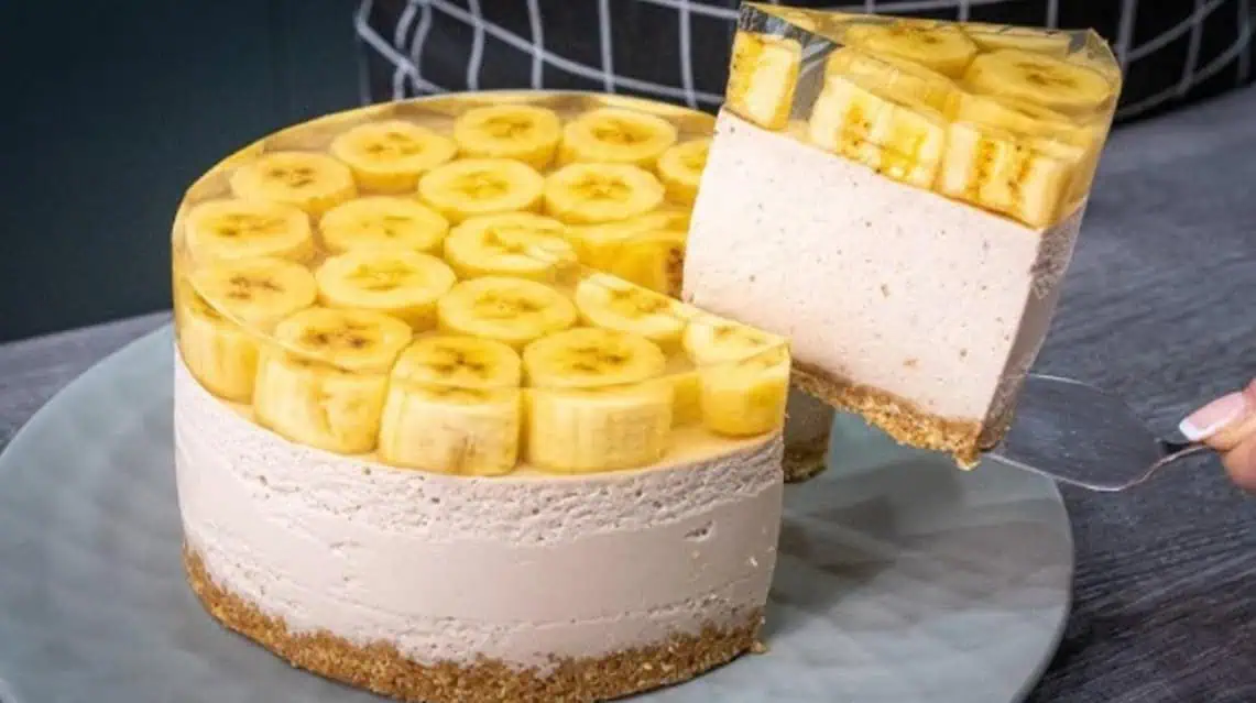 Neuveriteľne chutná banánová torta bez pečenia: Je taká dobrá, že jeden ...