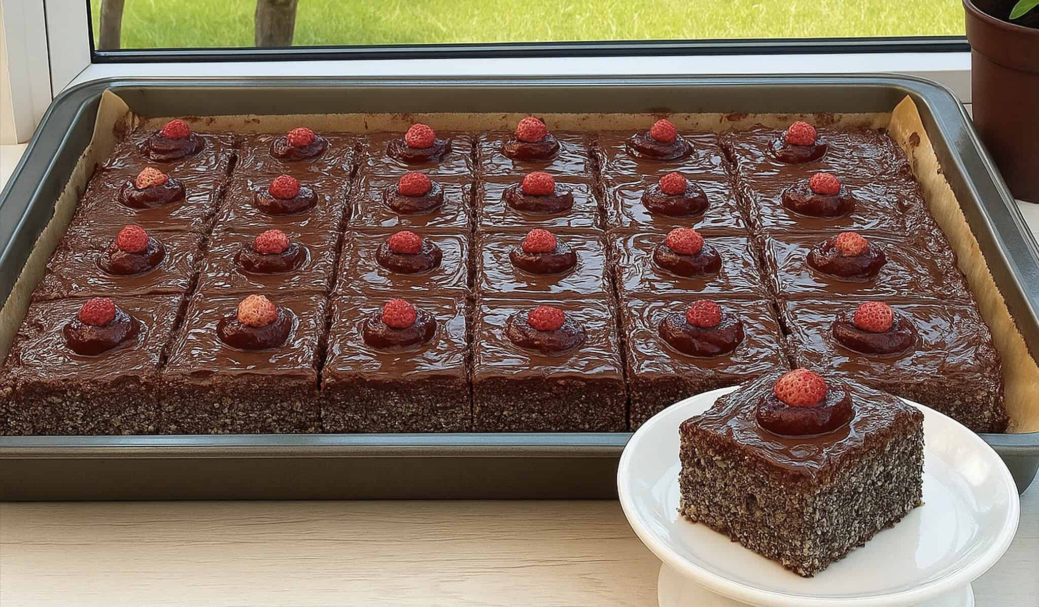 Vynikajúci MAKOVÝ koláč s čokoládou: Tento recept rozhodne vyskúšajte ...